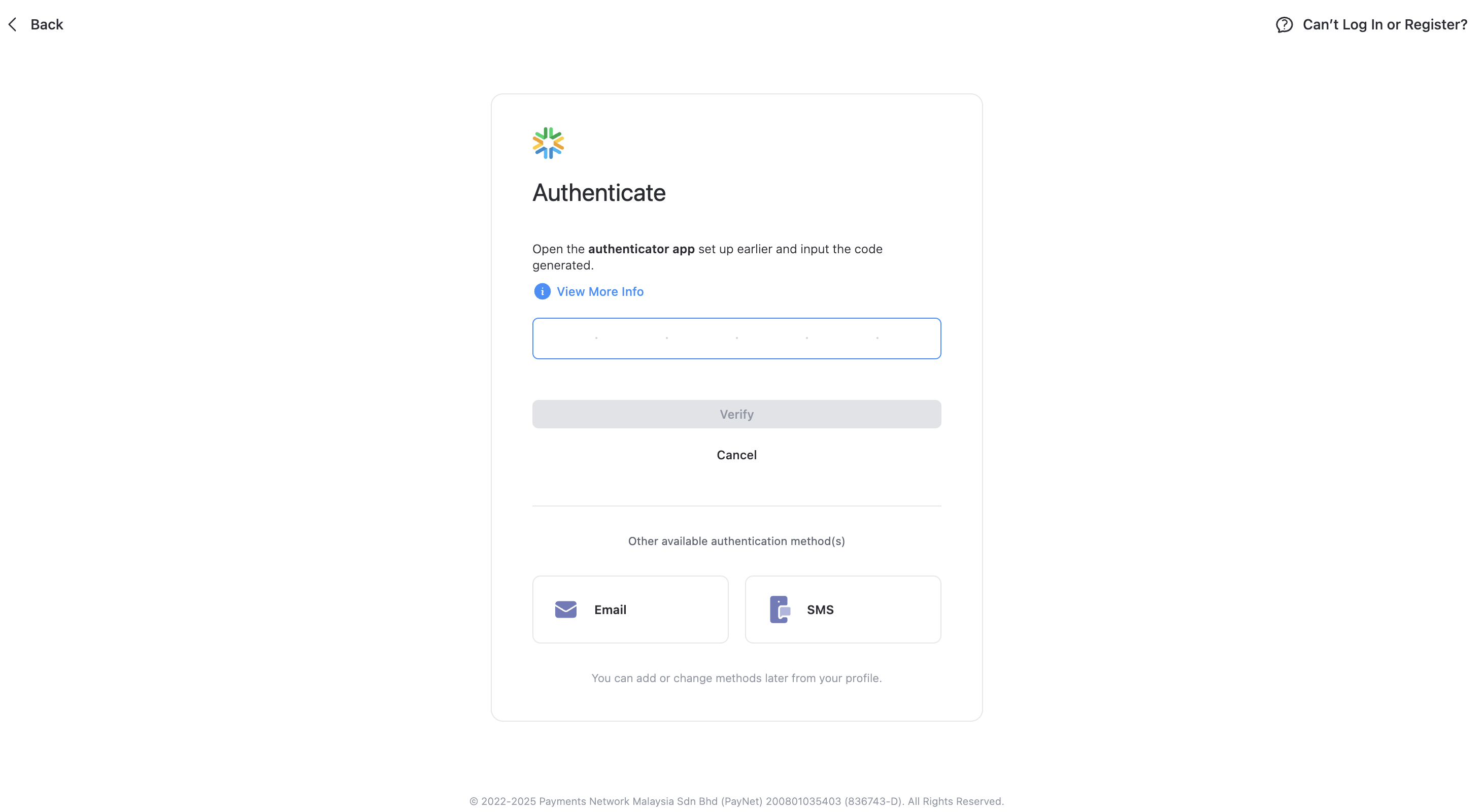 User Login Guide – PayNet Support